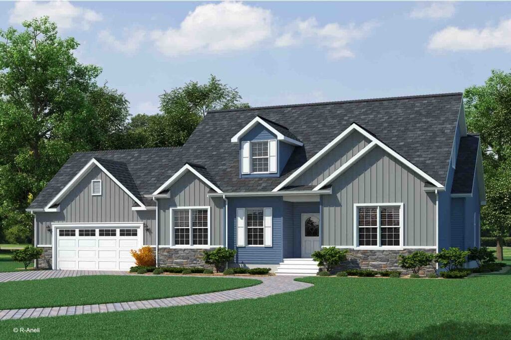 Rockbridge Elite 1 3R2201-R Modular Home Floor Plan Ashboro, NC
