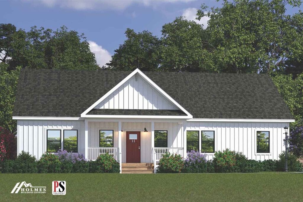 Modern Farmhouse Modular Home Floor Plan Ashboro, NC